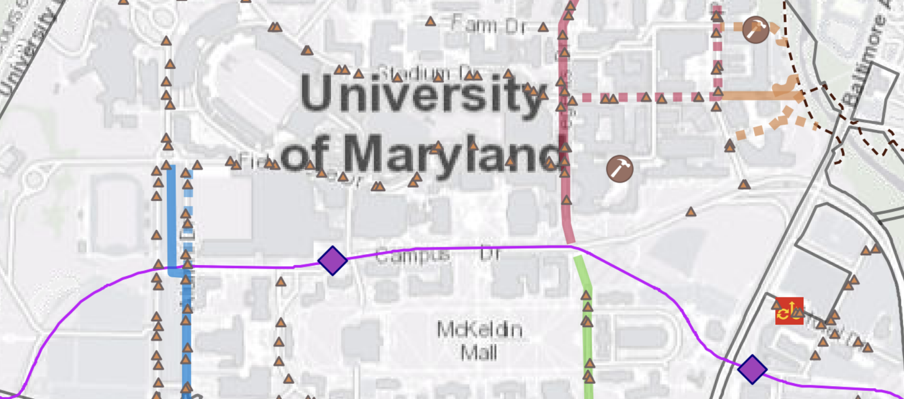 BIKEWAYS PROJECT | Transportation Services University of Maryland